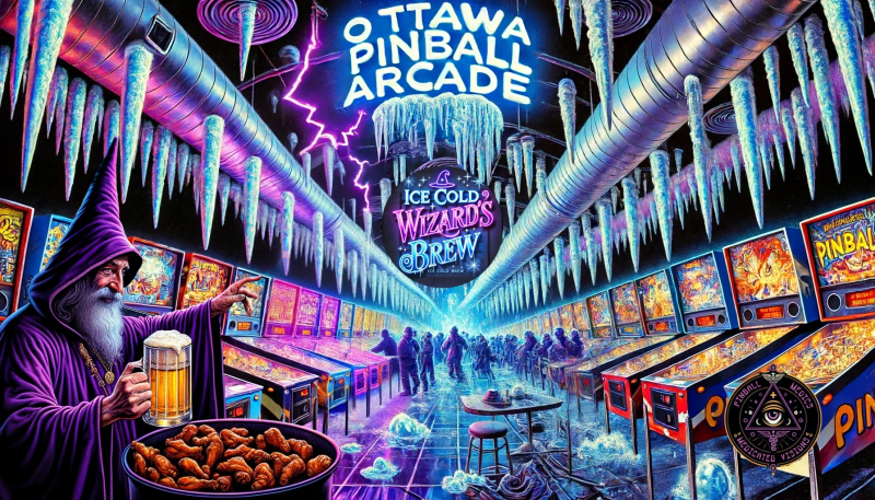 Ice Cold Air @ Ottawa Pinball ARCADE - Ottawa Pinball Arcade