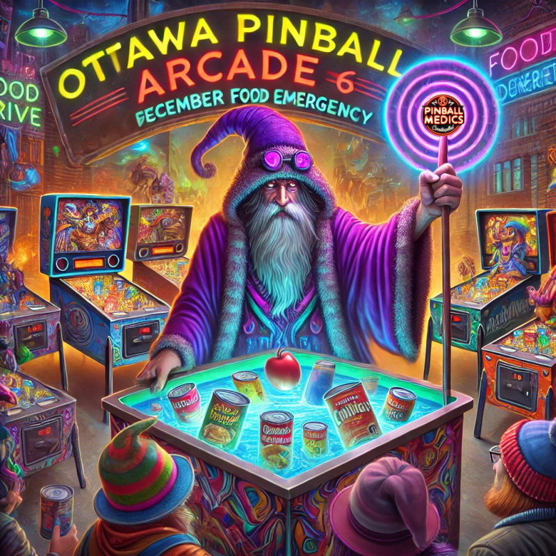 Pinball for a Cause: Help the Ottawa Food Bank this Holiday Season ...